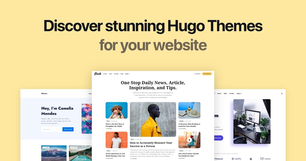 Hugo Themes | Anvod Studio